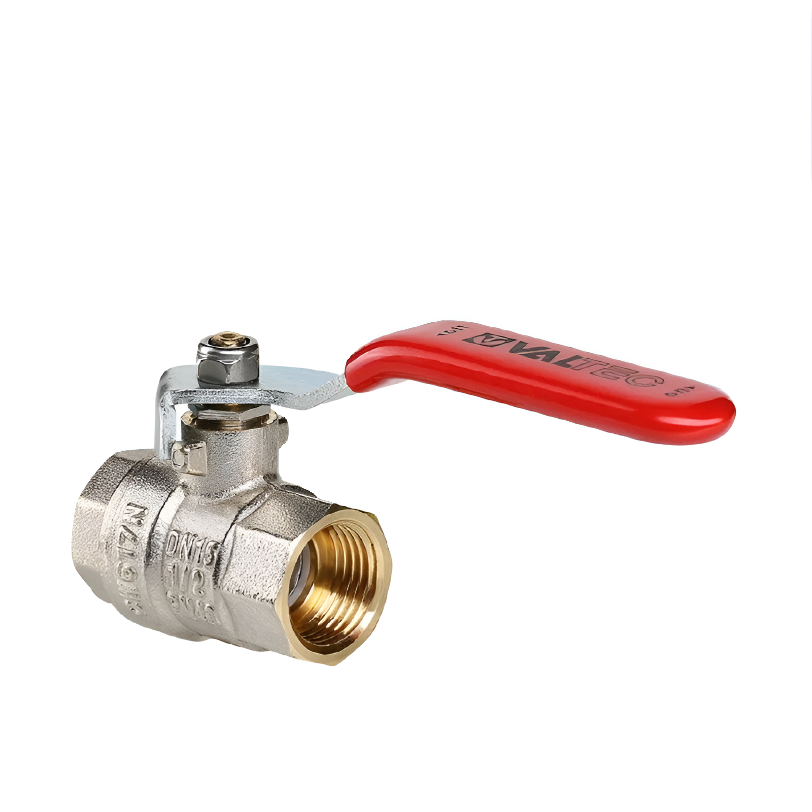 Шаровой кран VT214, латунь, вход/выход 3/4" и 1", ручка-рычаг