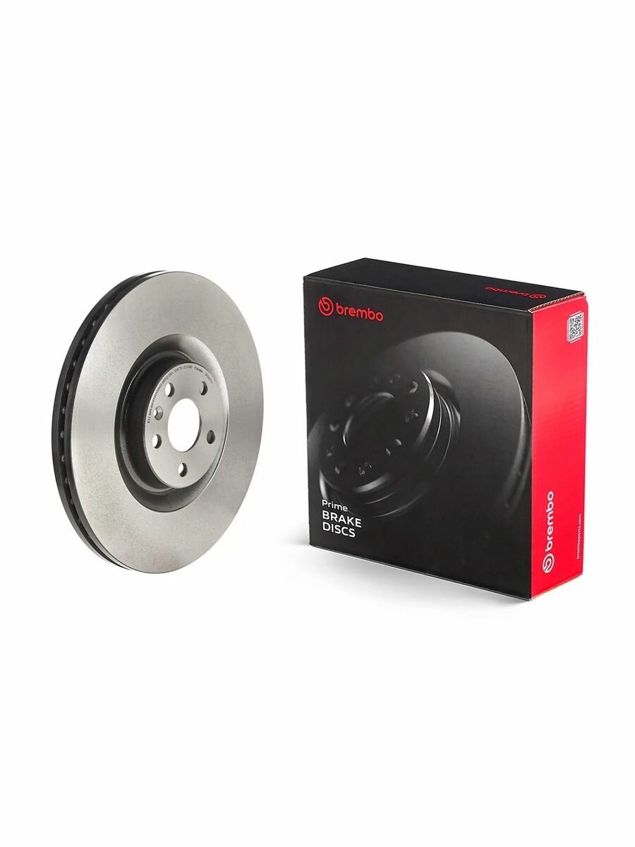 Диск тормозной передний вентилируемый BREMBO 09C93711 для VOLVO XC60, XC90