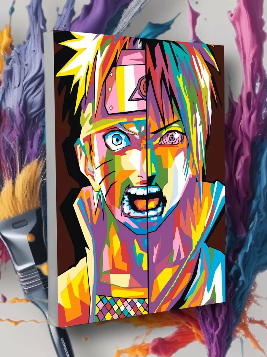 Картина по номерам Аниме