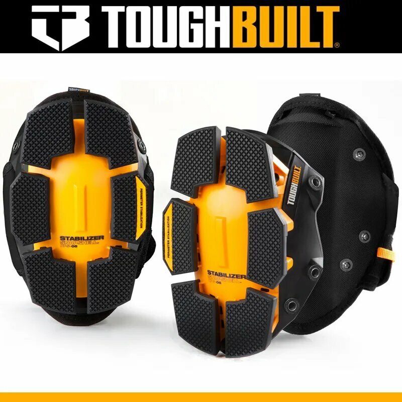 TOUGHBUILT TBL-KP-G205-R GelFit Pro Стабилизатор Наколенники Без вращающихся полых кнопок Ударопрочные наколенники