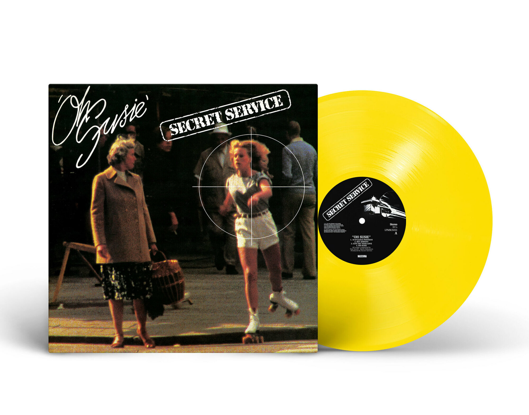 Виниловая пластинка: Secret Service - "Oh Susie" (1979/2025) Limited Yellow Vinyl