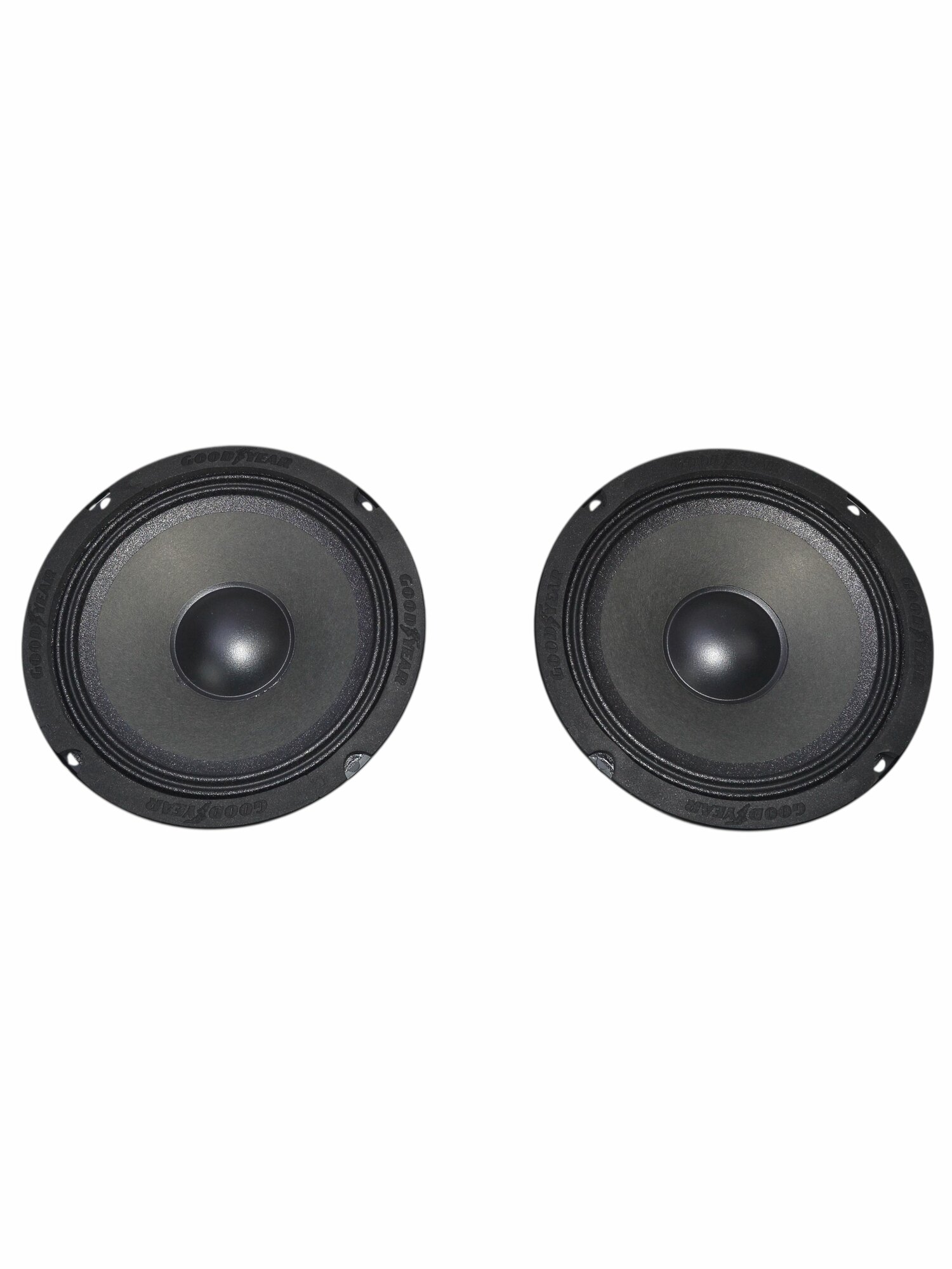 Динамики автомобильные Goodyear GY-M-165 эстрадные, колонки автомобильные 16,5 см, 2 шт
