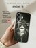 Чехол на Apple iPhone 16 / Айфон 16 с принтом "Обезьяна в очках"