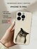 Чехол на Apple iPhone 15 Pro / Айфон 15 Про с принтом "Сова"