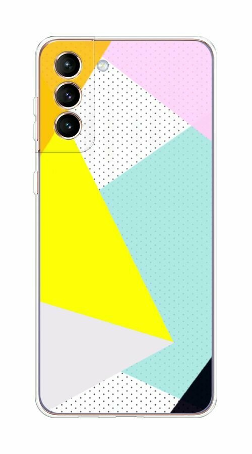 Чехол на Samsung Galaxy S21 + / Самсунг Галакси S21 Плюс с принтом Геометрия 22