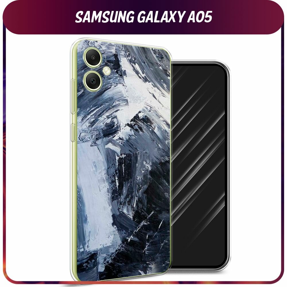 Чехол на Samsung Galaxy A05 / Самсунг Галакси A05 с принтом "Абстракция живопись"
