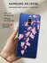 Чехол на Samsung Galaxy A8 2018 / Самсунг Галакси А8 2018 с принтом "Ветка сакур...