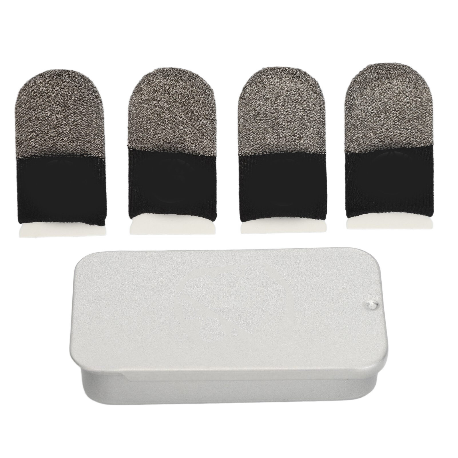 4 игровых напальчника с защитой от скольжения и пота для мобильных игр с железным корпусом для всех устройств с сенсорным экраном