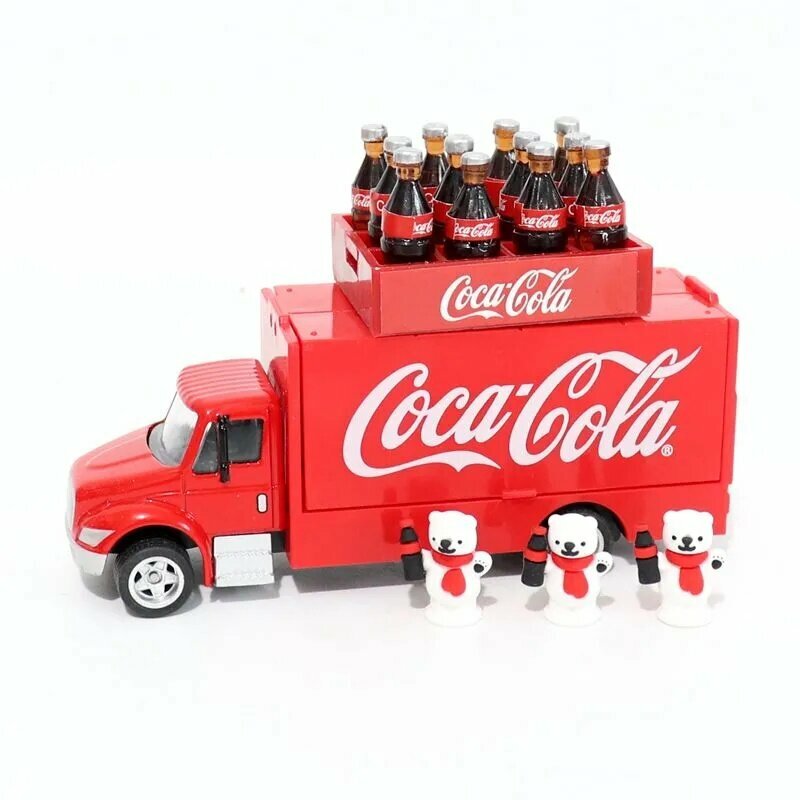 Coca-Cola модель транспортной тележки из сплава 1:64
