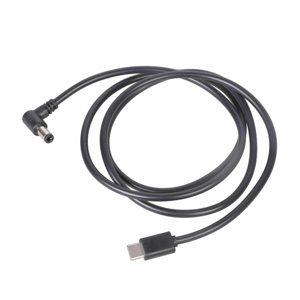 Кабель питания USB-C DC 5.5x2.5 мм 90 , - 12V