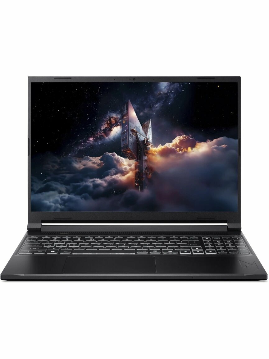 Ноутбук Acer 16" Nitro V ANV16S-41-R4WA Ryzen 7 260/16Gb/SSD1Tb/8Gb/noOS/черный
