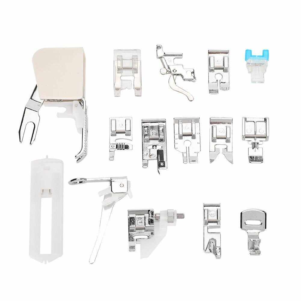 15 шт. набор прижимных лапок бытовой многофункциональный для аксессуаров для швейных машин