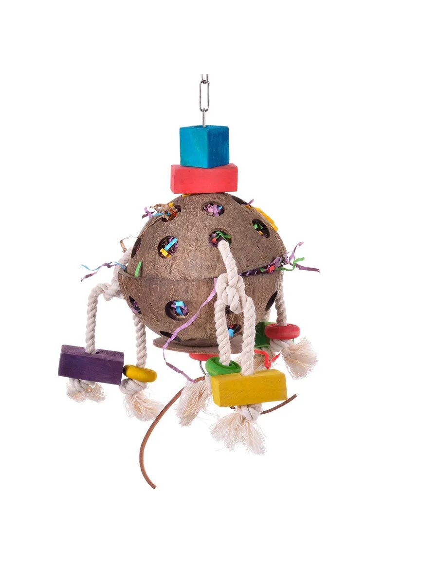 Игрушка для птиц Кокосовая забава 2