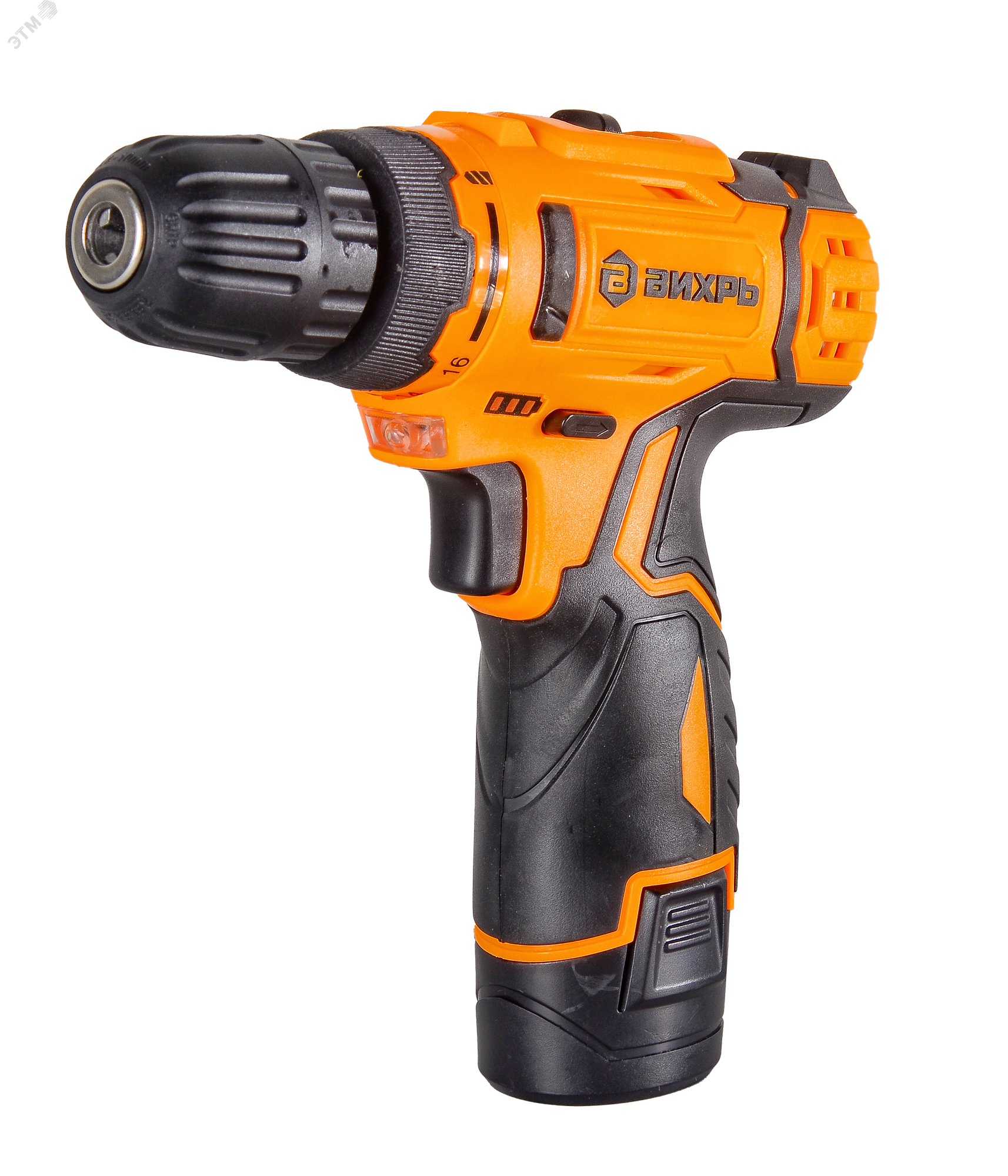 1шт. - Дрель-шуруповерт аккумуляторная ДА-12Л-2КА (1.5 А/ч) / Вихрь; арт. 72/14/26; оригинал / - цᴇʜᴀ зᴀ 1шт