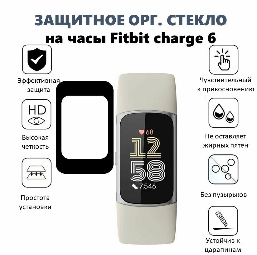 Защита из оргстекла (рмма) для Fitbit Charge6