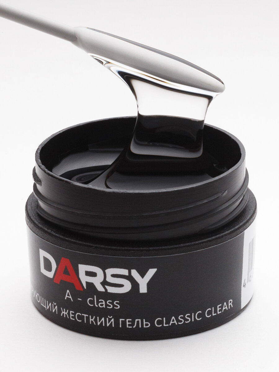Гель моделирующий жесткий Classic clear прозрачный, 15 мл