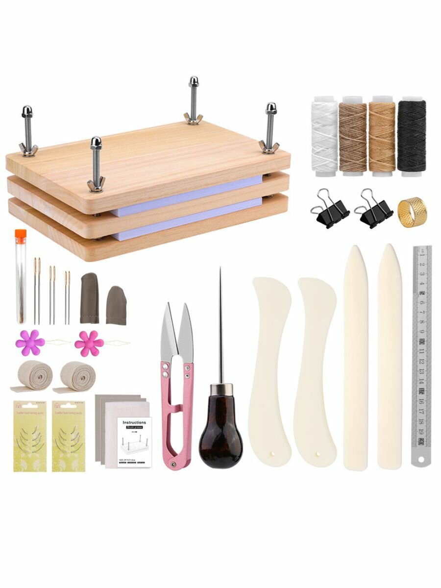 Набор для ремонта книг и переплетов, инструмент для прижима книг, инструмент для переплетных материалов