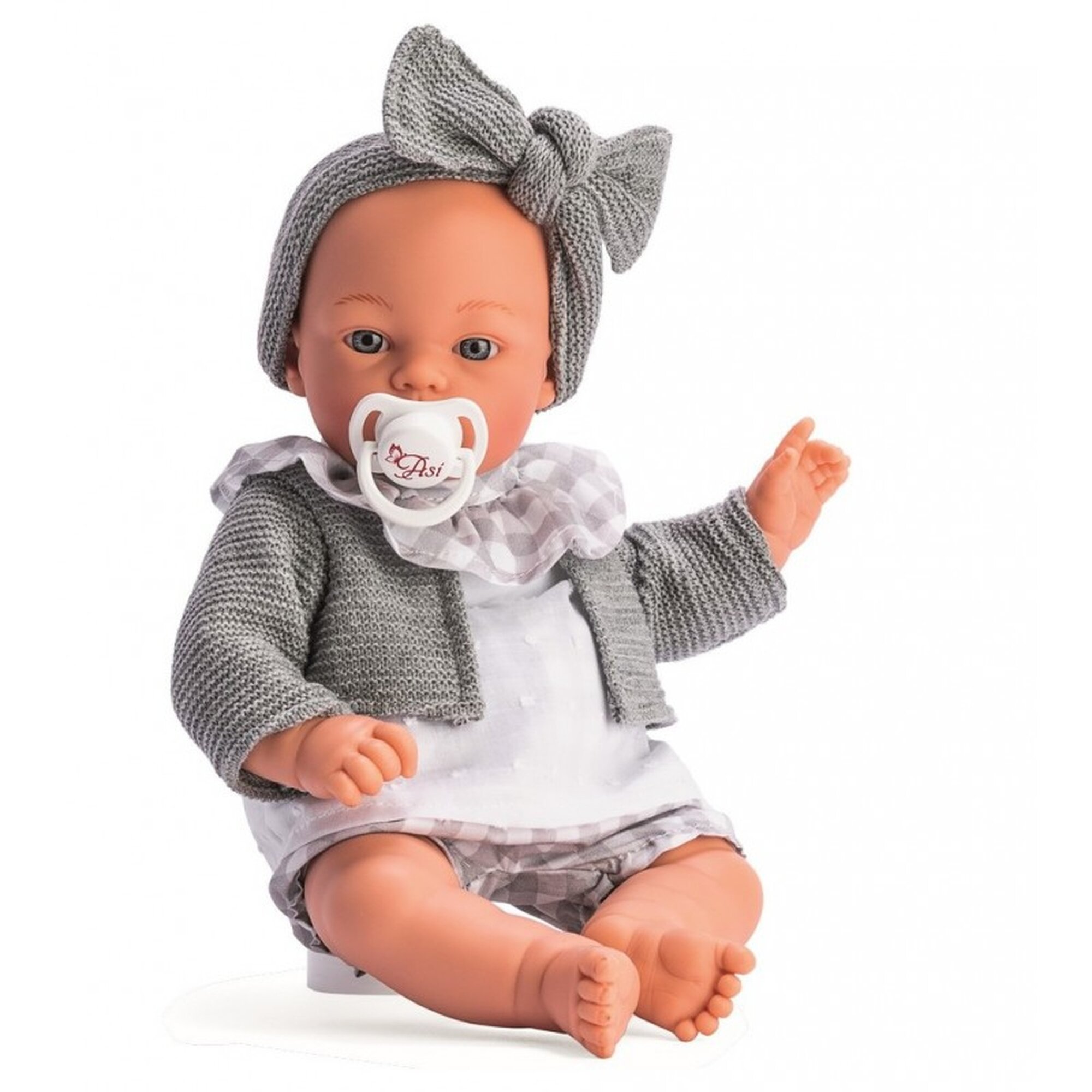 Кукла ASI Koke 0406850, с серой повязкой, высота 36 см, от 3 лет