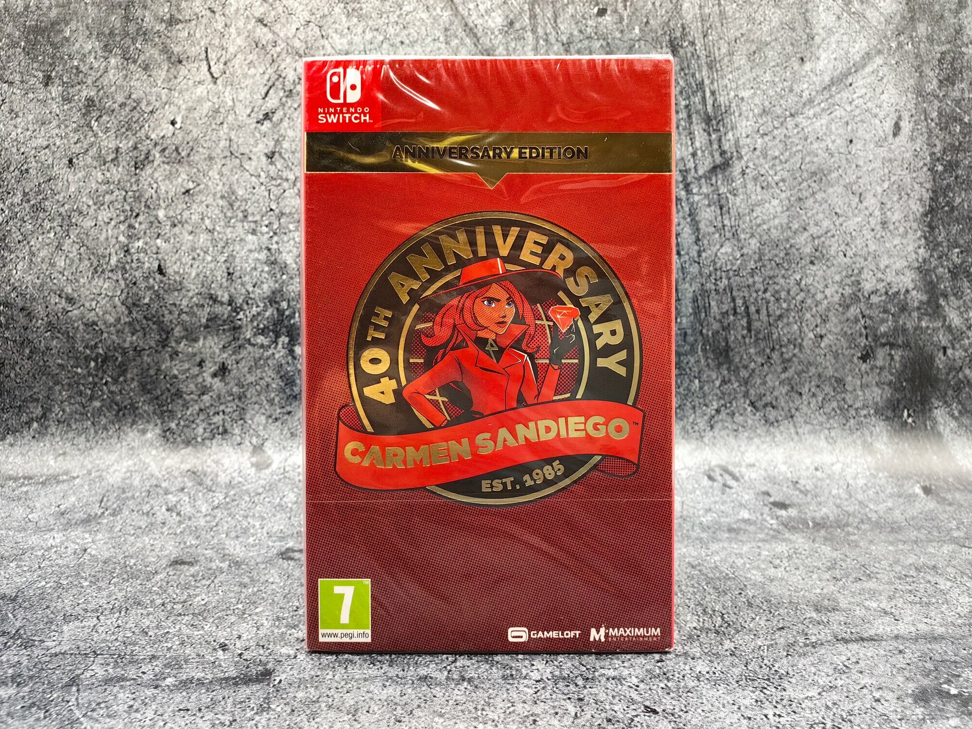 Carmen Sandiego. 40th Anniversary Edition для Nintendo Switch, картридж