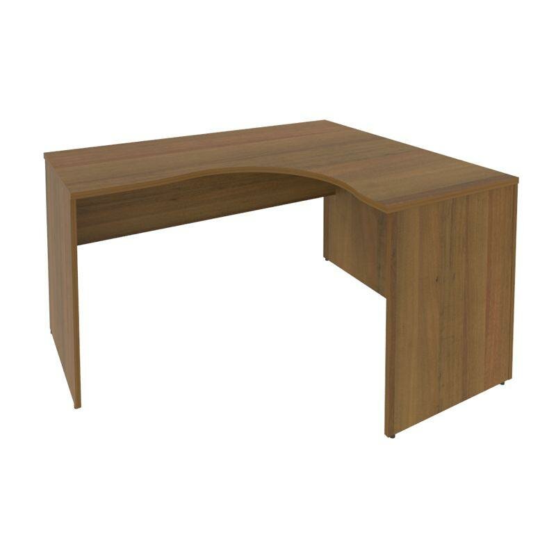 Угловой компьютерный стол правый Рива Riva А. СА-3Пр Орех гварнери 1400x1200*750