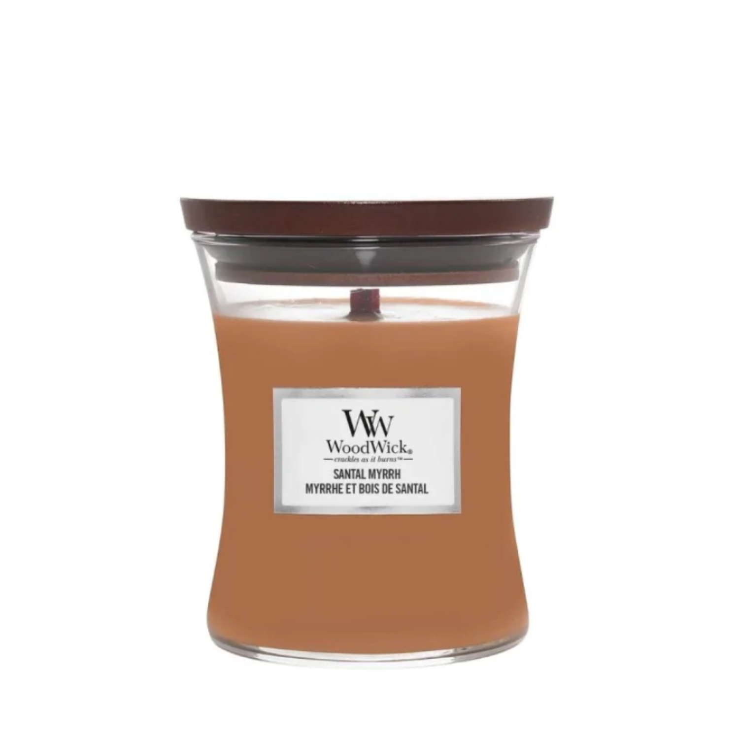 Ароматическая свеча WoodWick "SANTAL MYRRH", средняя 1743603