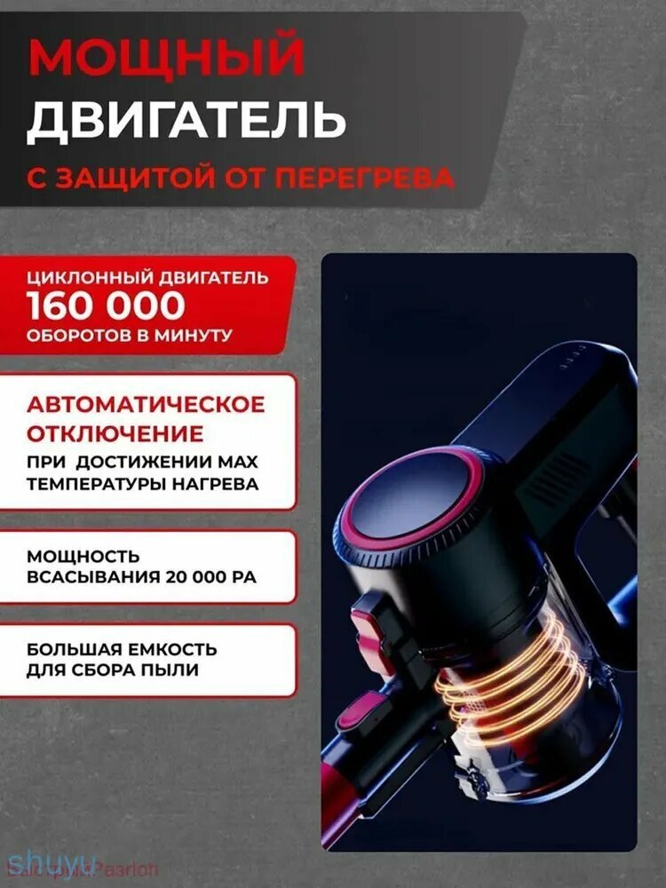 Вертикальный пылесос — фото 1
