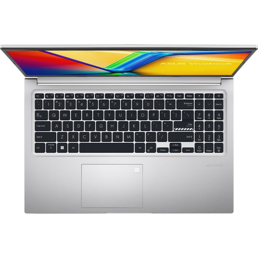 Ноутбук ASUS VivoBook 15 X1502VA-BQ1373 15.6", Intel Core i5-13420H, 16GB DDR4, 512GB SSD, Iris Xe, Без ОС, silver