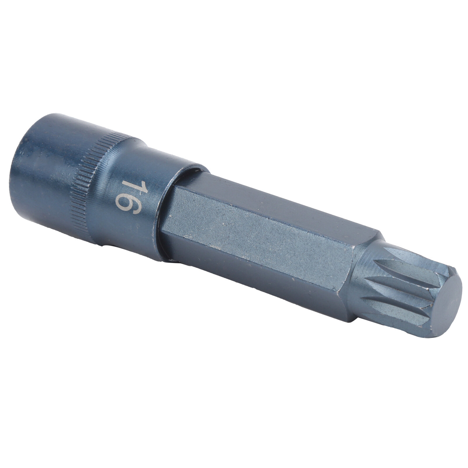 Отвертка, 12-гранная, из легированной стали, обработанная воронением, аппаратный инструмент высокой твердости