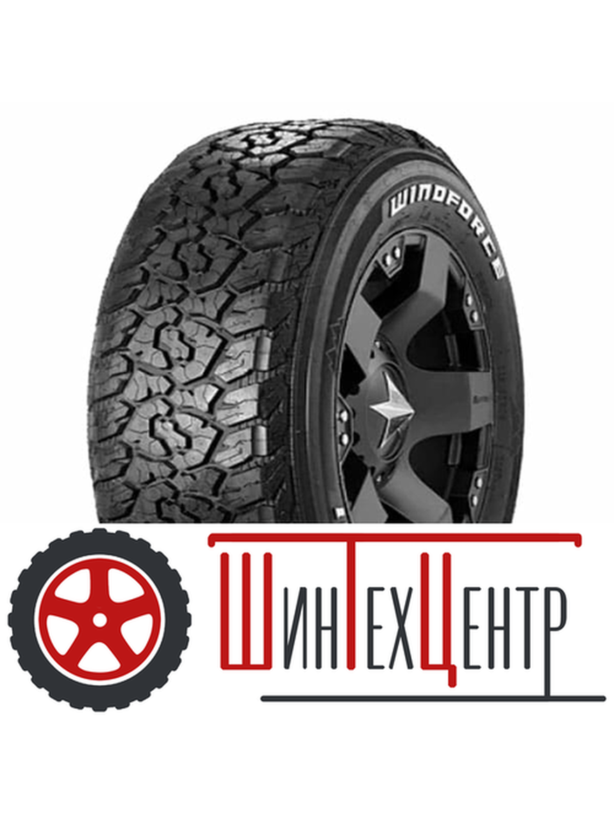 Шина 285/75R16 Windforce Catchfors A/T Ii 126/123 R Lt для всех типов автомобилей Летняя