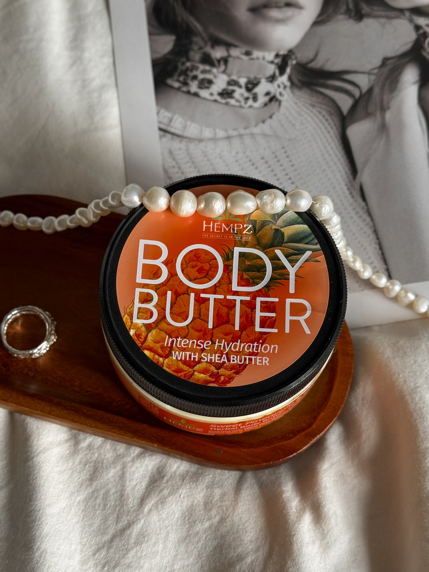 Hempz Крем для тела питательный Ананас и медовая дыня Sweet Pineapple & Honey Melon Herbal Body Butter