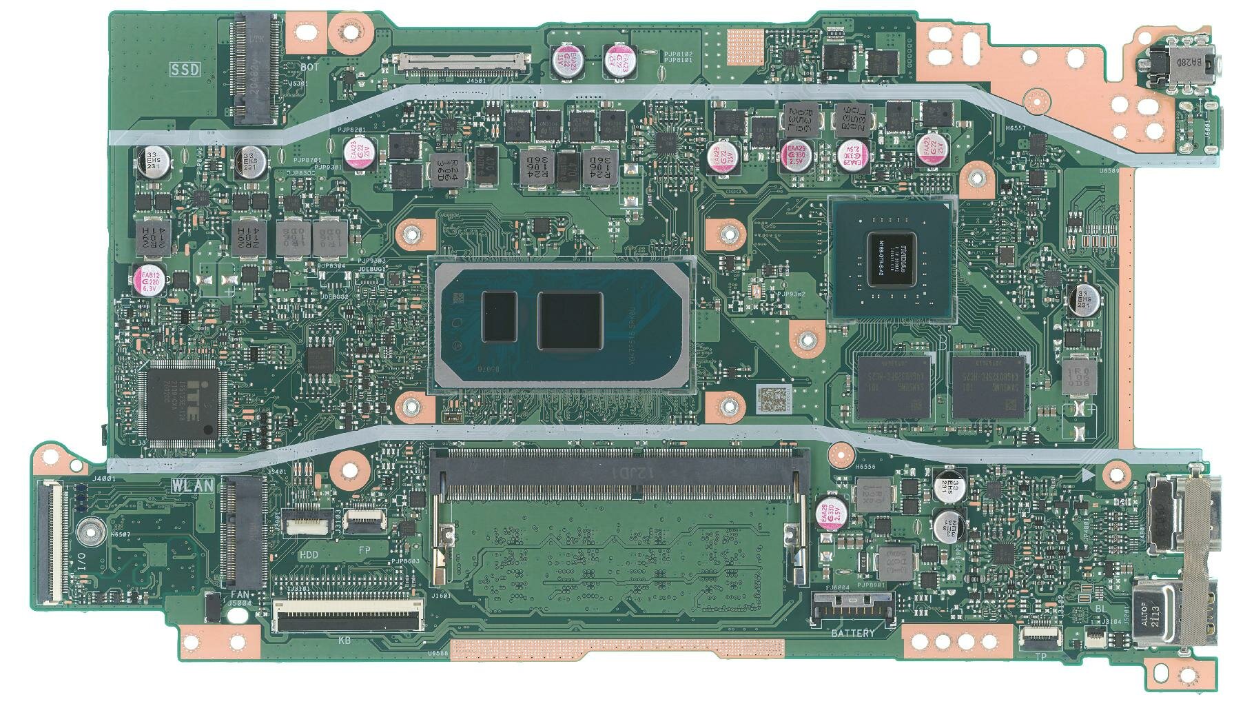 Материнская плата ASUS X515JF донор N16S-GTR-S-A2 (33564)