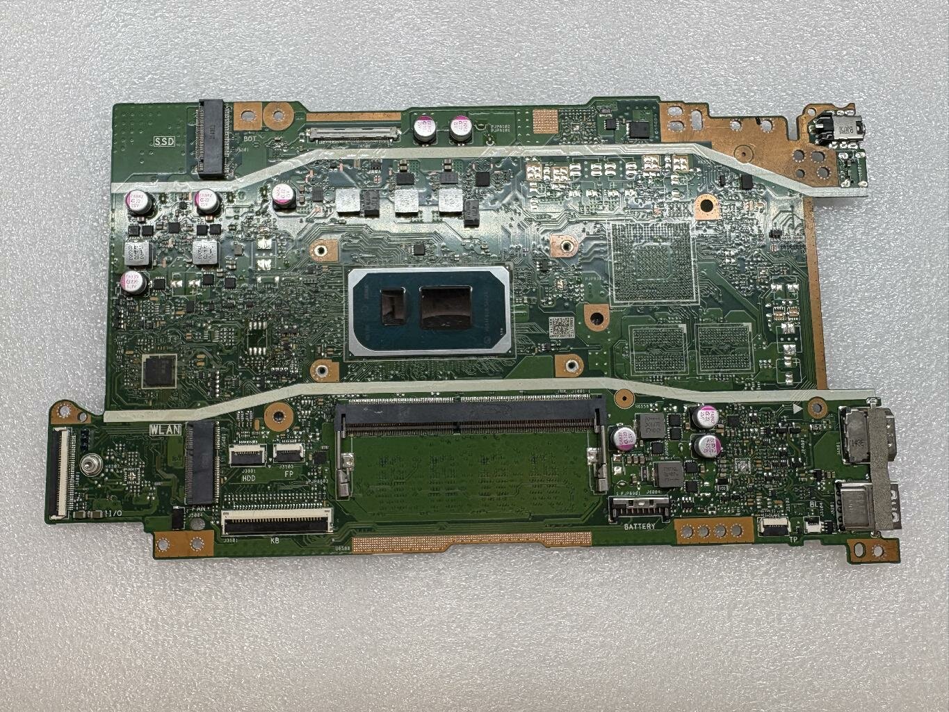 Материнская плата ASUS X415EA донор процессора Pentium 7505 (039230)