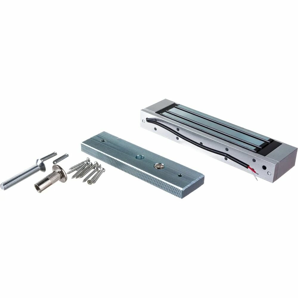 Электромагнитный замок ACCORDTEC 12V DC, не более 0,3 A, усилие 180 кг, 170x35x23 ML-180A 00-00018449