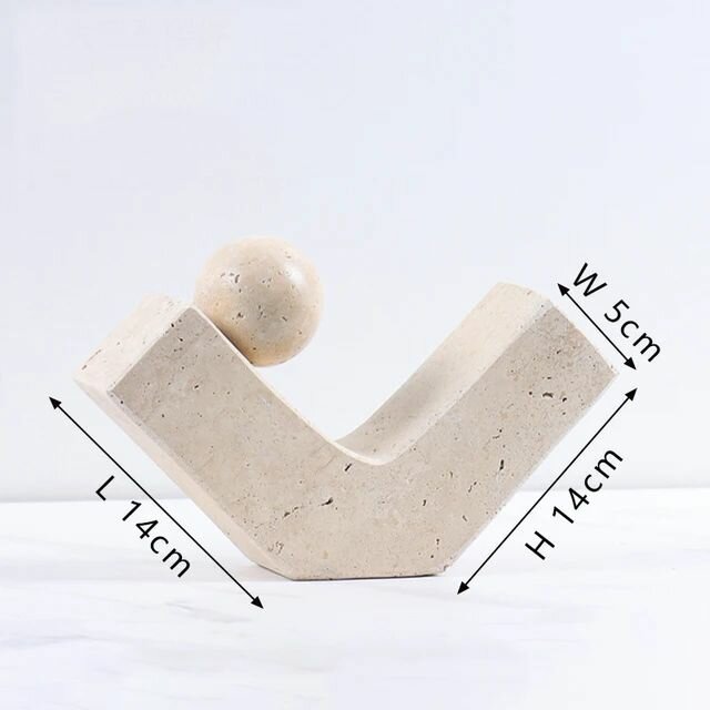 LA TROUVAILLE Мраморная скульптура из цельного камня