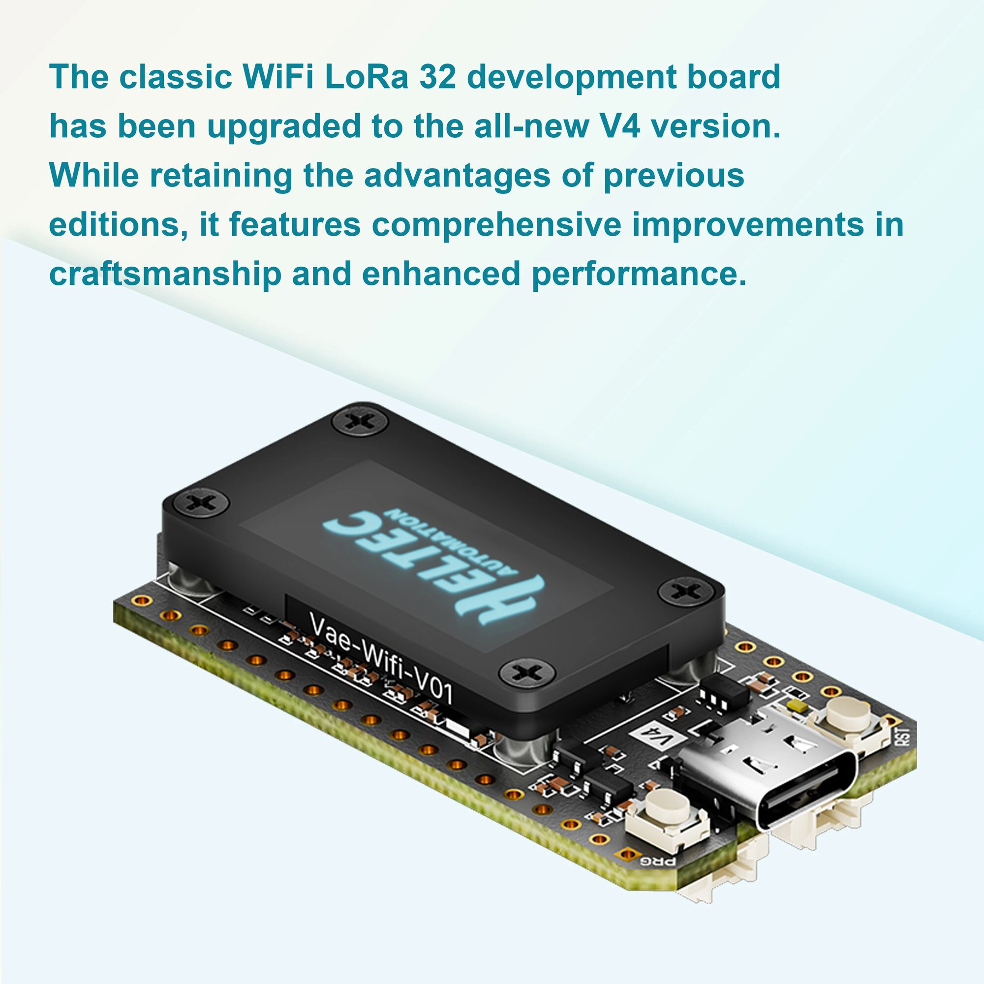 Heltec Meshtastic V4 LoRa Dev-Board ESP32S3 — фото 1