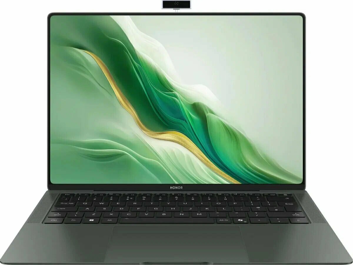 14.6" Ноутбук Honor MagicBook Art 14 MRA-721, (3120x2080) OLED, 120 Гц, Intel Core Ultra 7 155H (16x1.40 ГГц), RAM 32 ГБ, SSD 1024 ГБ, Intel Arc Graphics, Windows 11 Pro + MS Office Pro, Зеленый, Русская раскладка