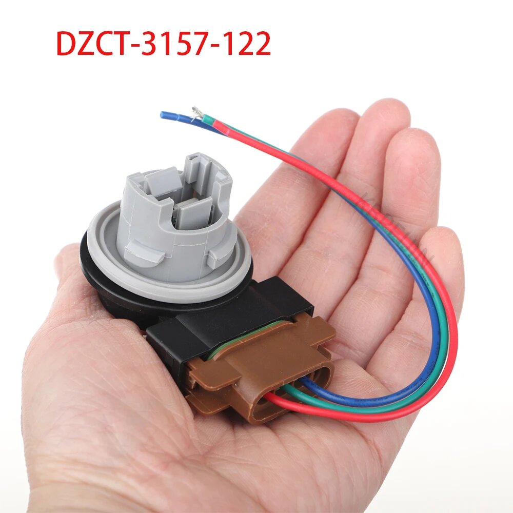 1 комплект 68060366 Автомобильные задние фонари AA 3157, держатель лампы с кабельным разъемом для Dodge Chrysler Jeep, аксессуары