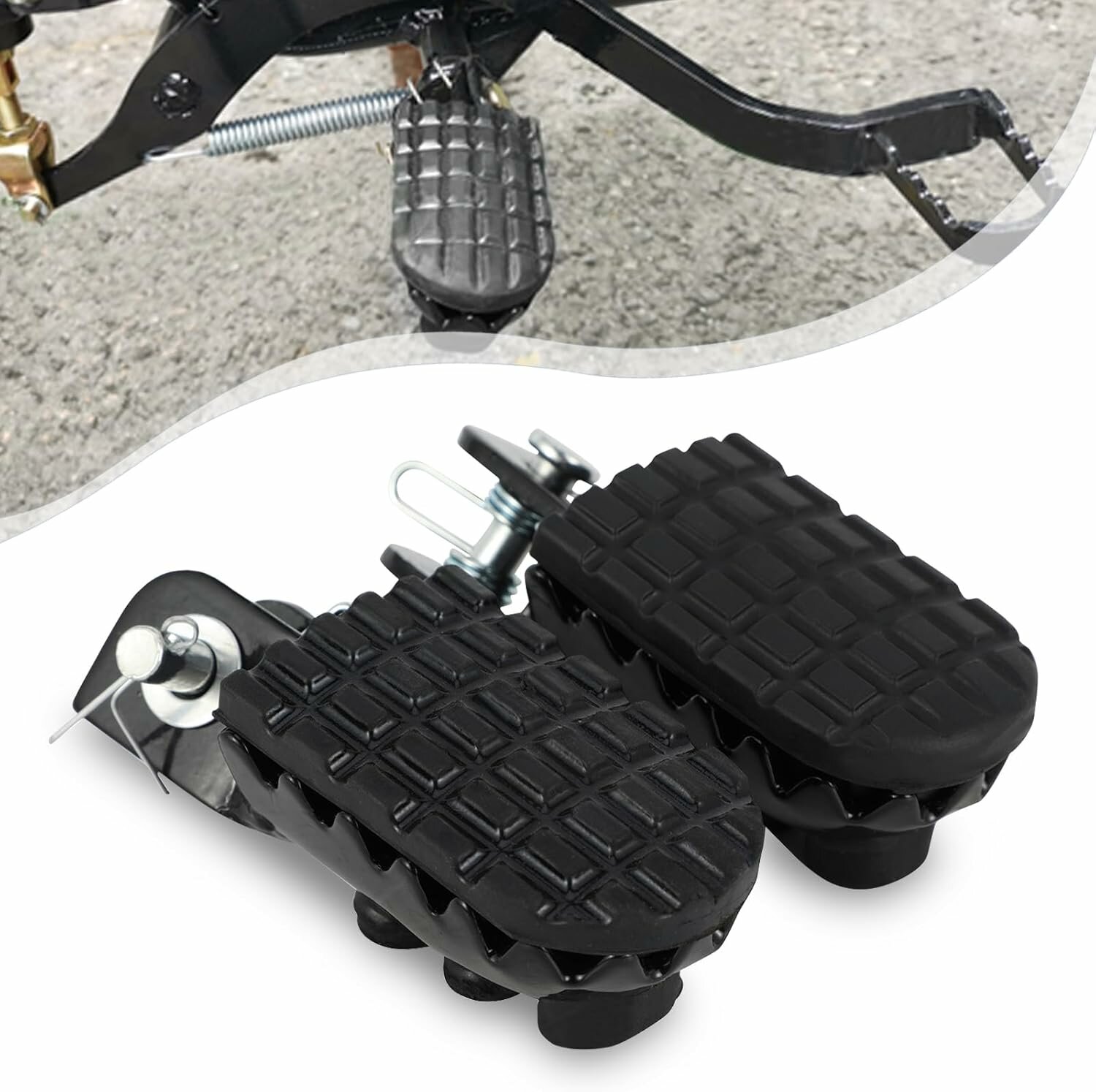 Подножки для мотоцикла Racer Panther RC200GY-C2, RC250GY-C2, RC300-GY8X