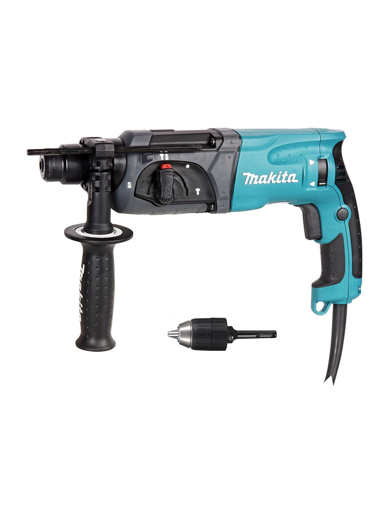 Перфоратор Makita HR2470X19, с кейсом, патрон БЗП, 780 Вт, SDS-Plus, 2,4 кг