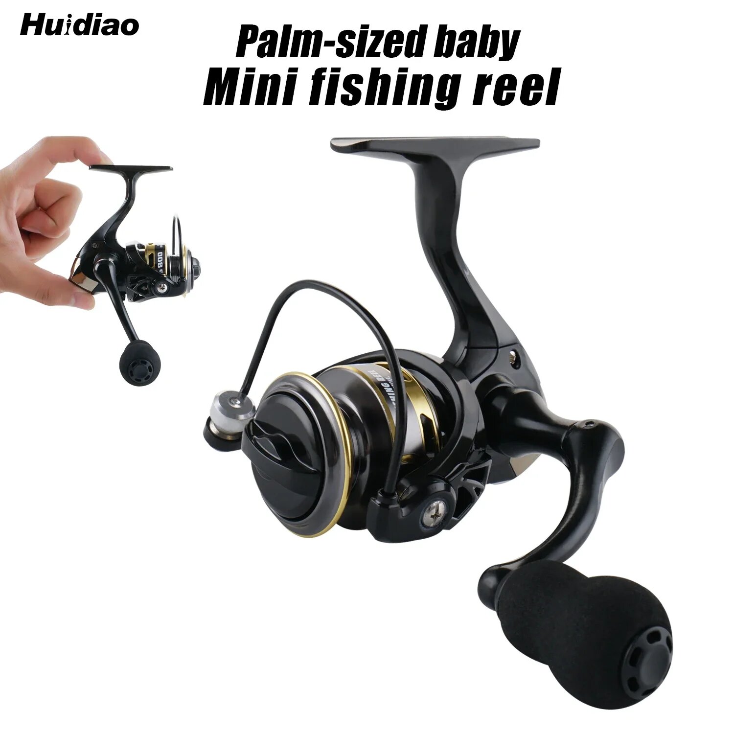 Huidiao Безынерционная катушка для подледной рыбалки 500/800 серия 800 серия