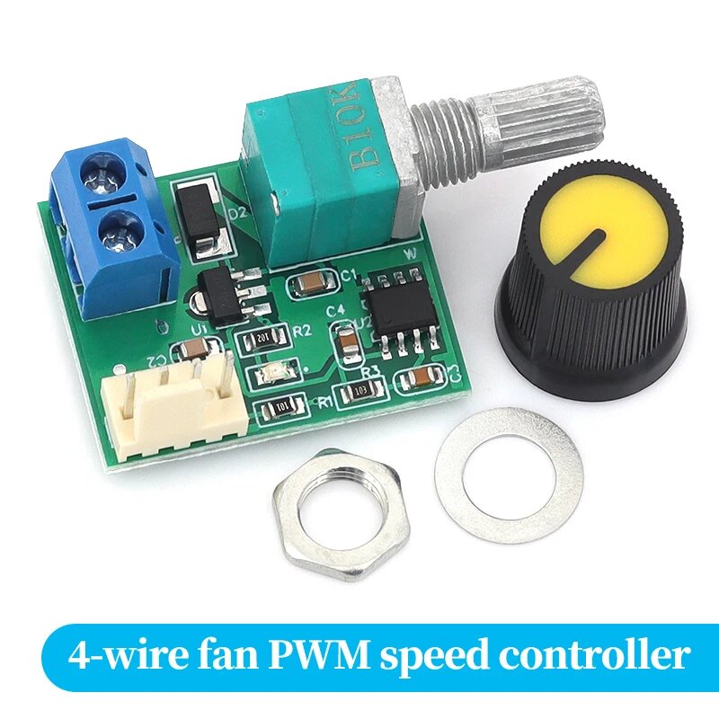 Регулятор скорости вентилятора 4-х проводной PWM, Model Number: 1pcs