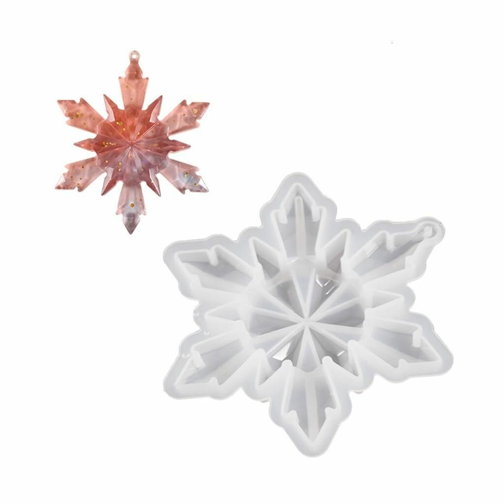 Силиконовые Формы Снежинок для Выпечки