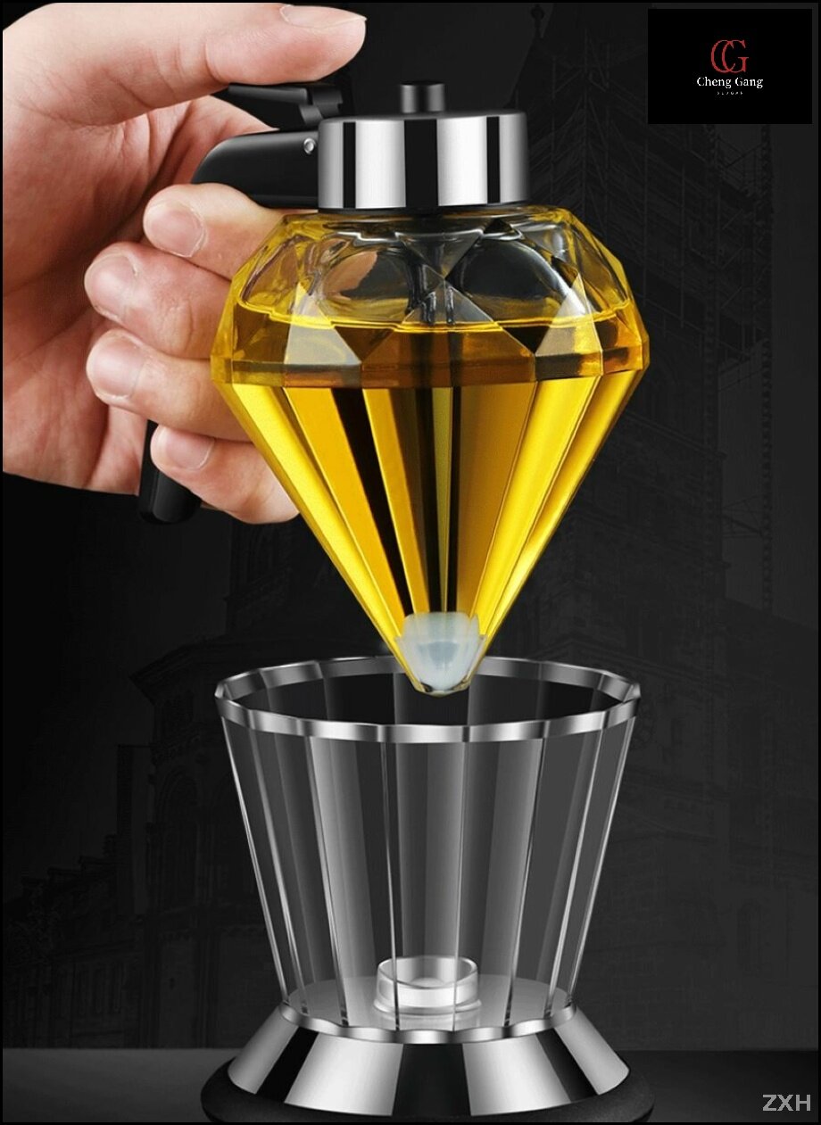 Эксклюзивная стеклянная подача меда сгущенки и топпинга