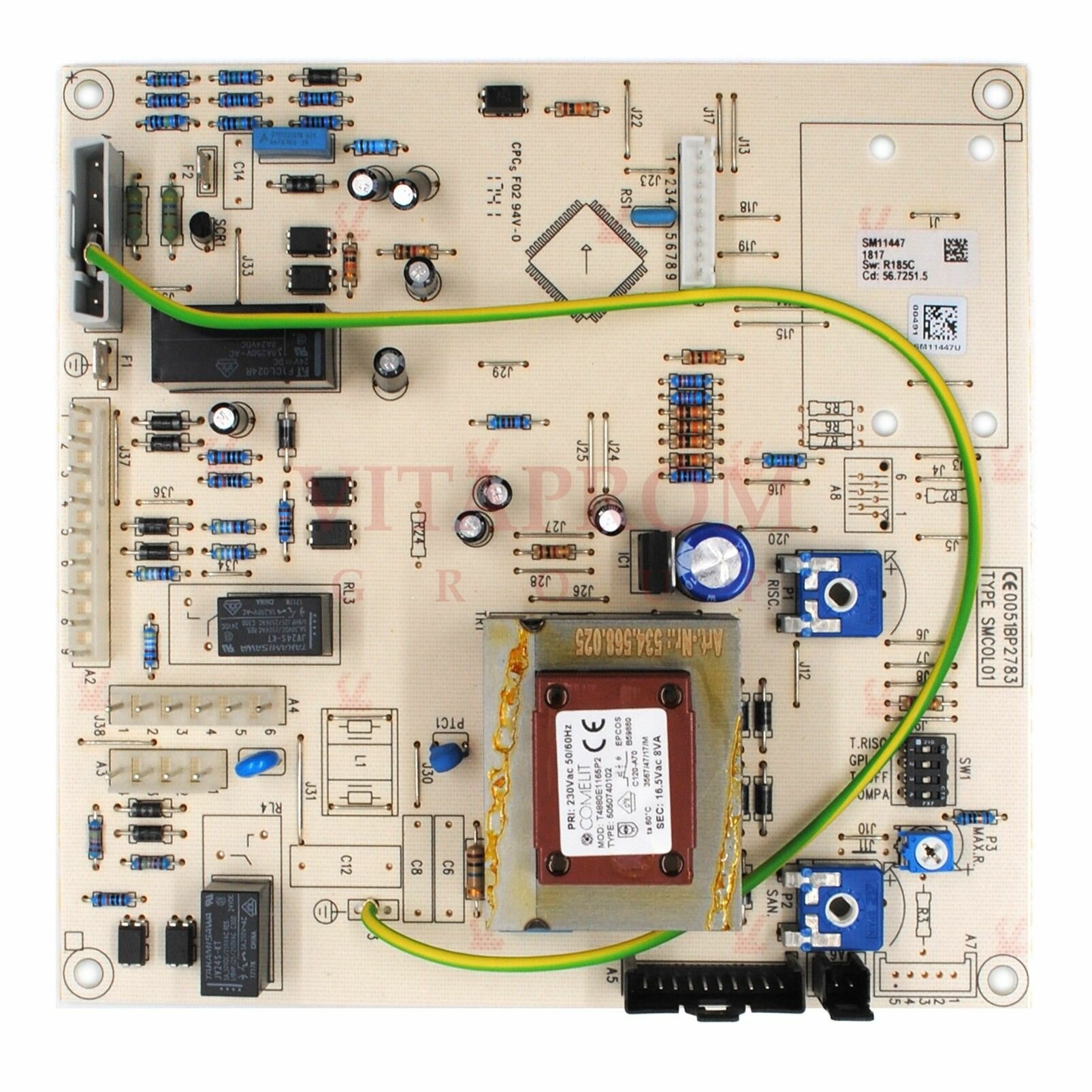 Электронная плата Honeywell 5654950, 5655990 (5672510) для Baxi