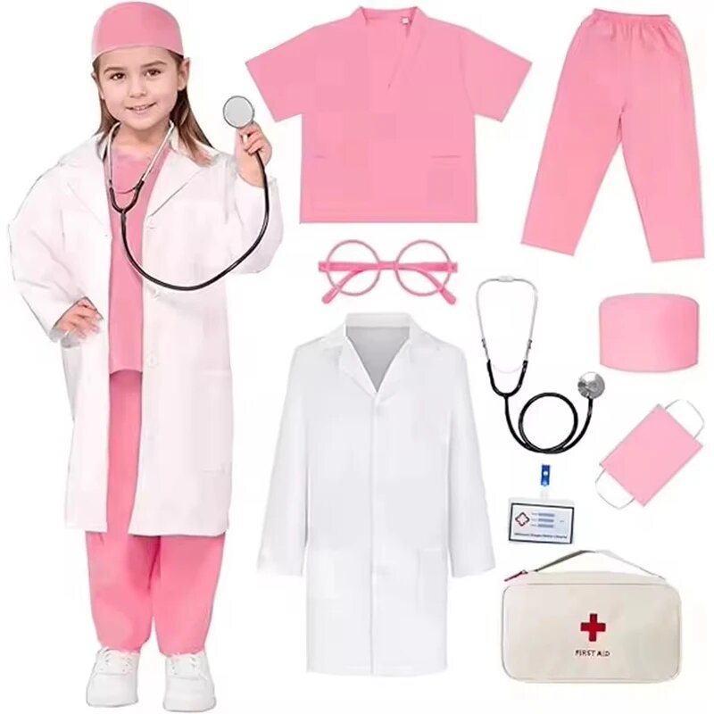 Детские костюмы доктор и медсестра DM123 110, Nurse