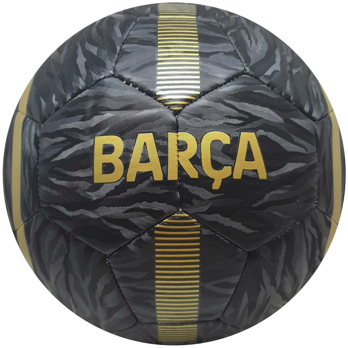 Футбольный мяч Decathlon FC Barcelona AWAY, ПВХ, размер 5, черный