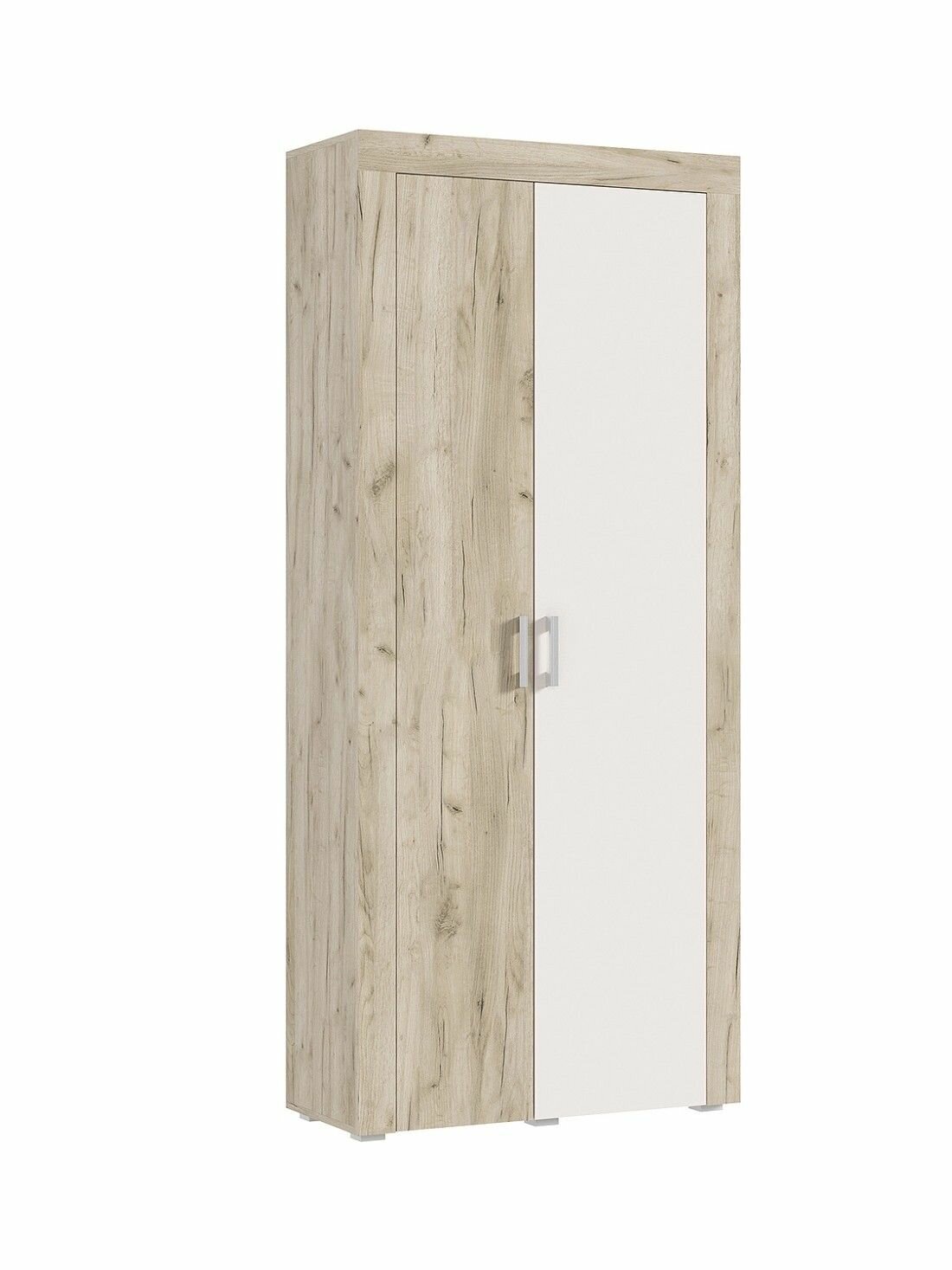 Шкаф распашной Ангара (Кашемир/Дуб крафт серый)