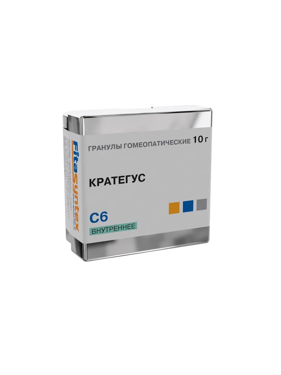 Кратегус С6, гранулы гомеопатические, 10 грамм , Фитасинтекс
