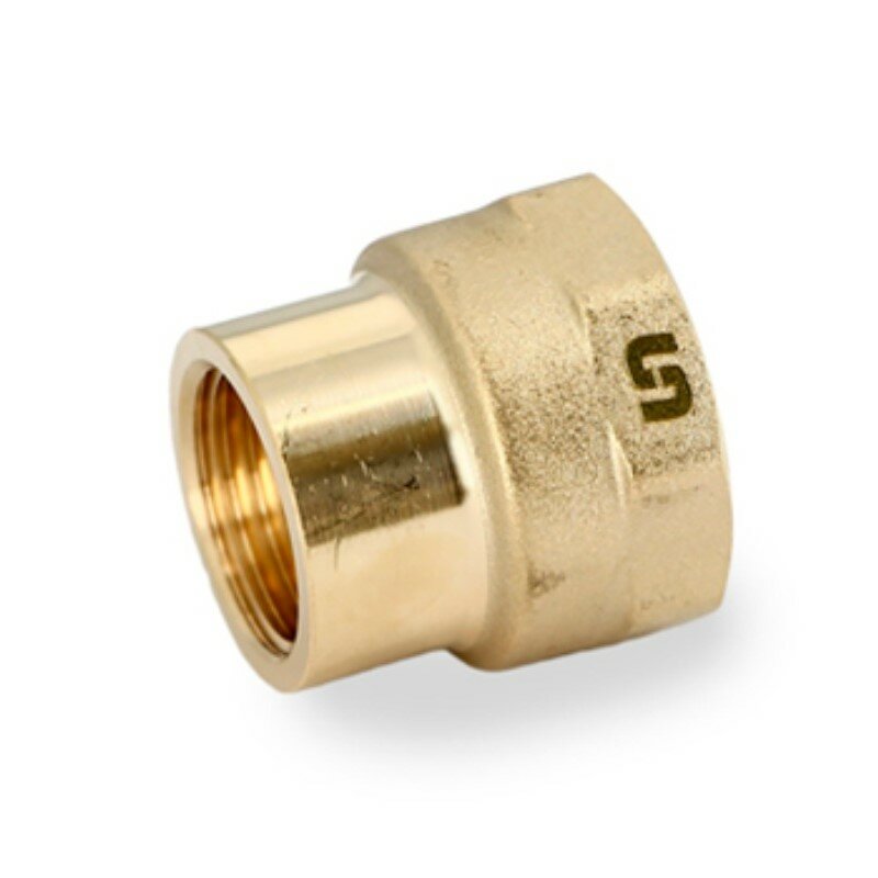 Муфта редукционная 2" х 1" 1/2 (ВР), латунь UNI-FITT OPTIMAL (602G7601)