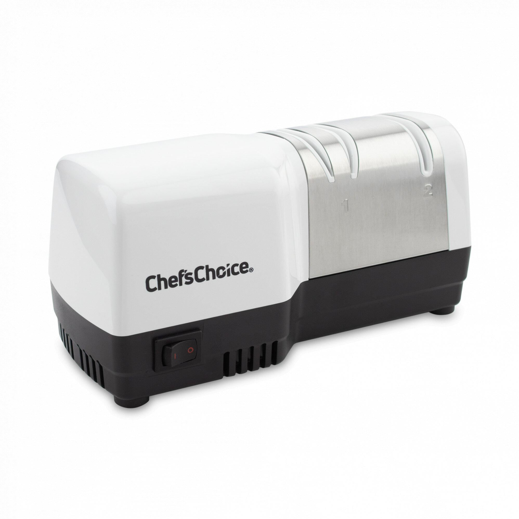 Точилка электрическая для заточки ножей, цвет белый CC220W Knife sharpeners